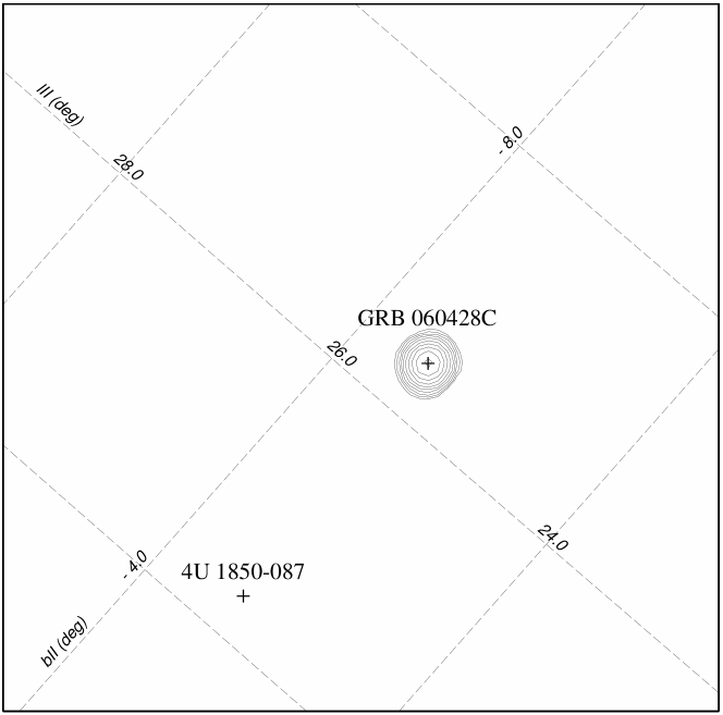 [0710.0598] COSMIC GAMMA-RAY BURST 060428C DETECTED IN THE FIELDS OF ...