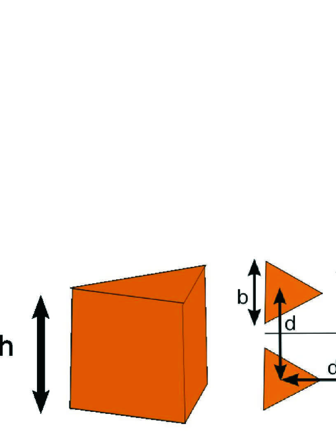[0911.0007] Imbibition through an array of triangular posts