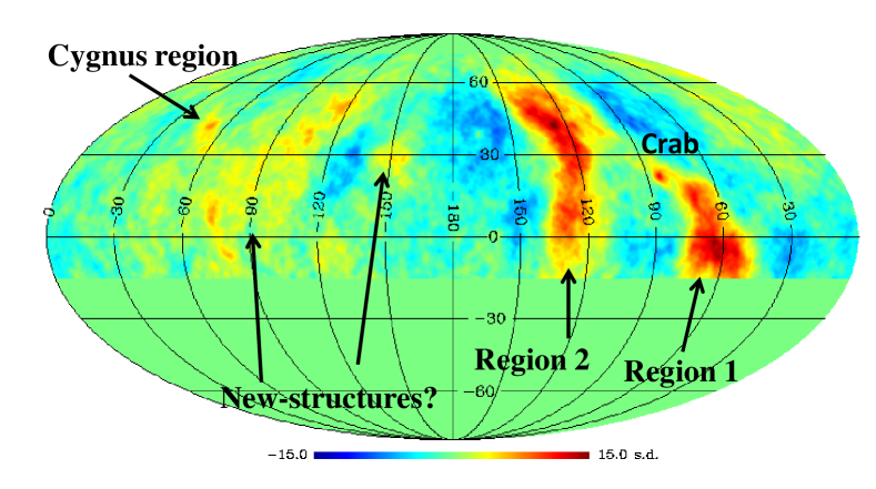 [1112.0666] Observation of CR Anisotropy with ARGO-YBJ