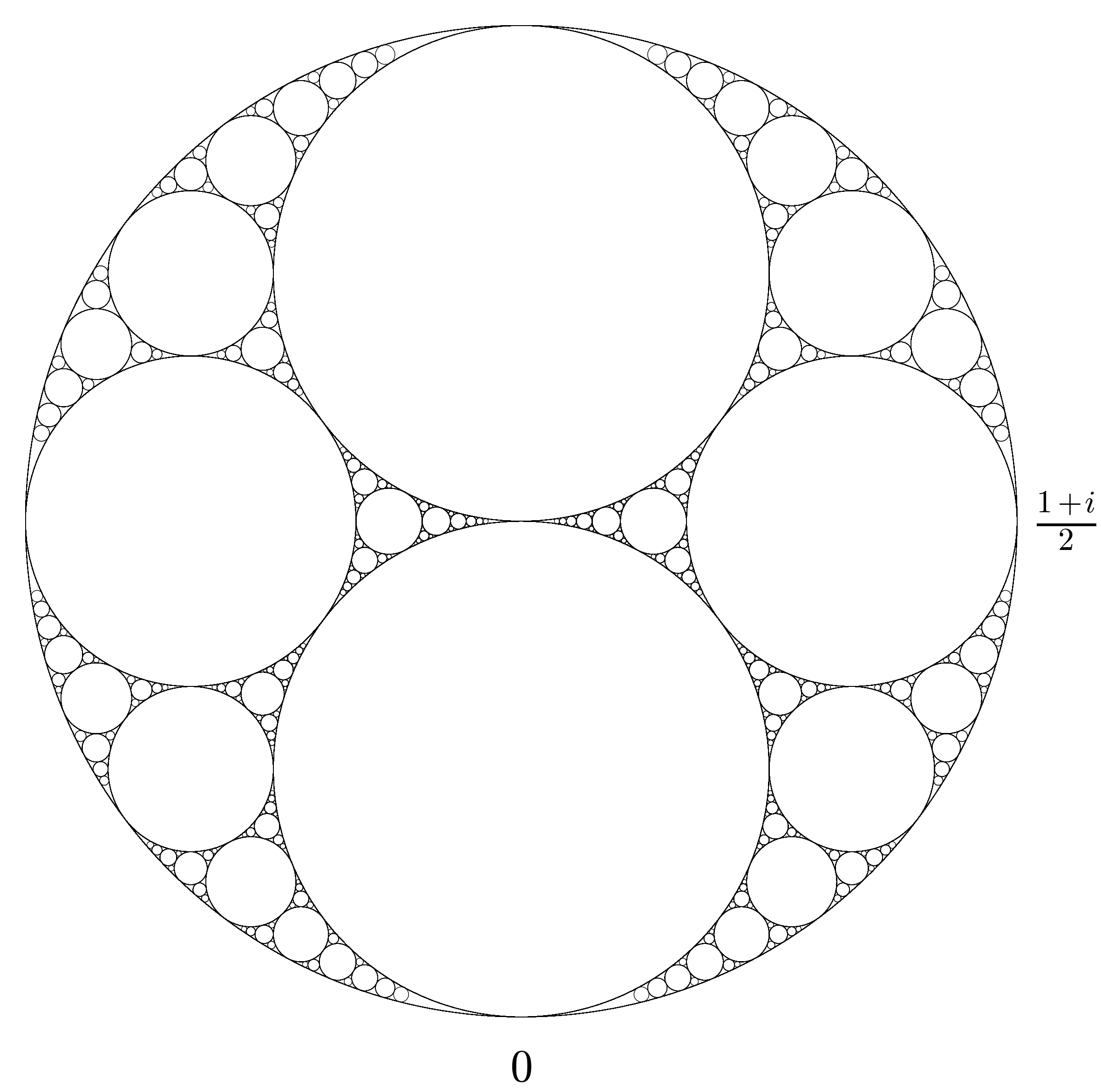 [1208.4836] The sensual Apollonian circle packing