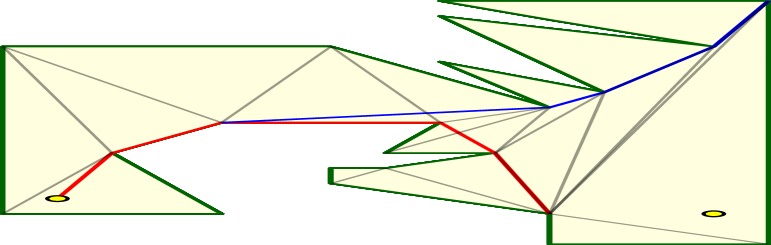 [1412.0779] Shortest Path in a Polygon using Sublinear Space1footnote ...