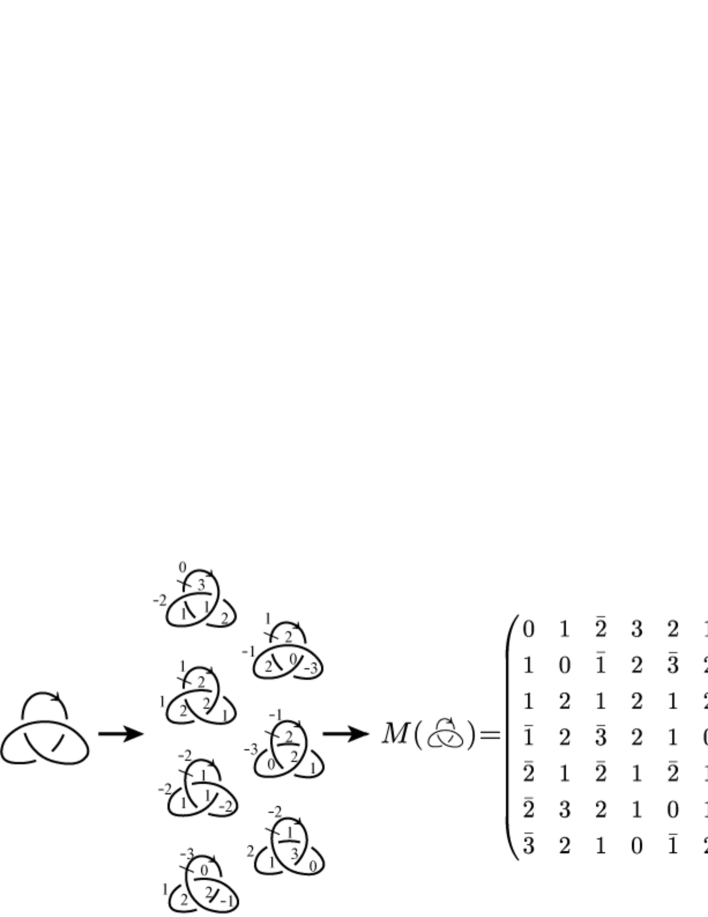 [1508.03425] The warping matrix of a knot diagram