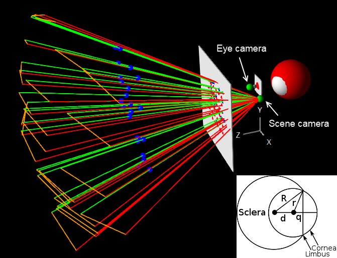[1601.02644] 3D Gaze Estimation from 2D Pupil Positions on Monocular Head-Mounted Eye Trackers