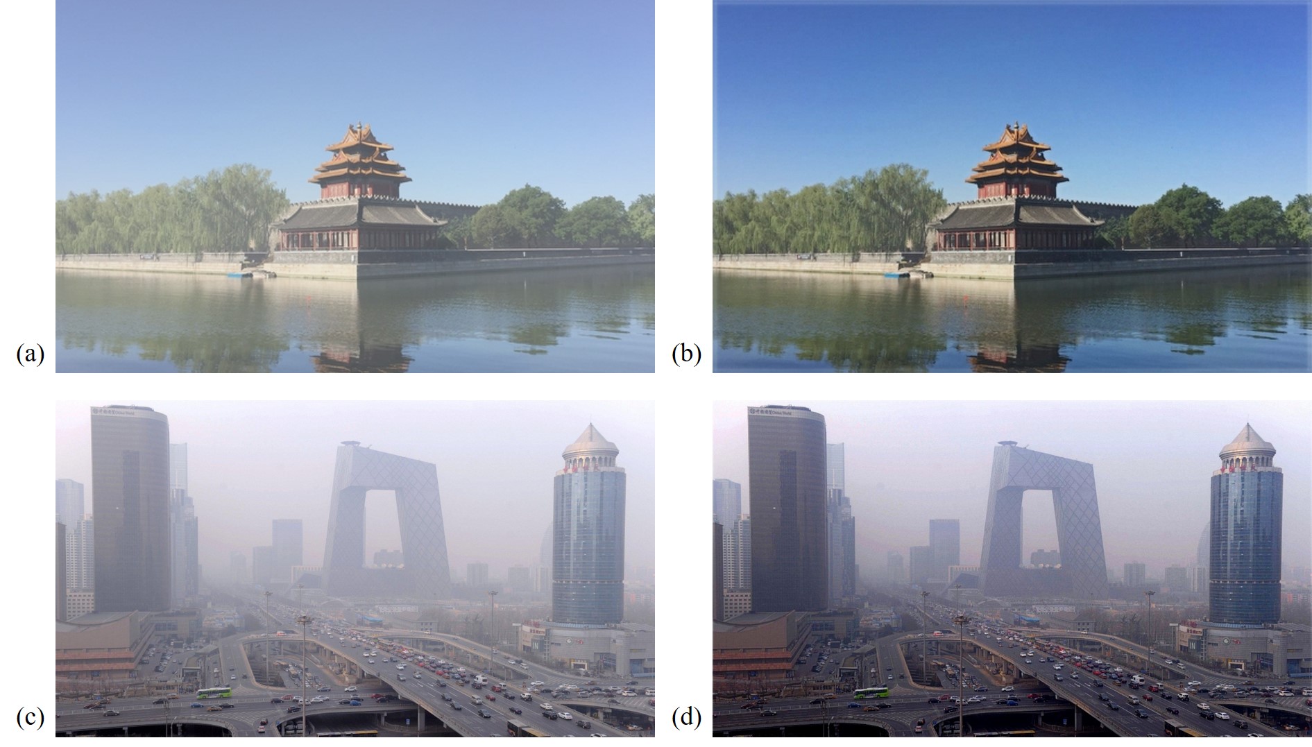 [1805.03146] PAD-Net: A Perception-Aided Single Image Dehazing Network