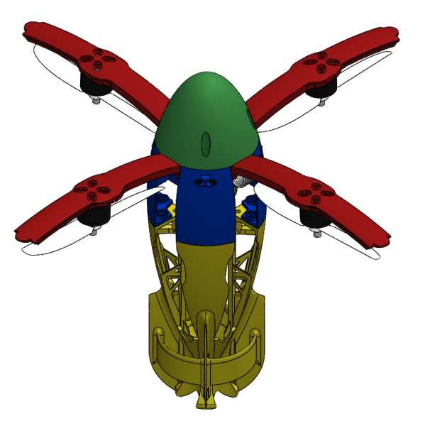 [1911.05639] Design of a Ballistically-Launched Foldable Multirotor