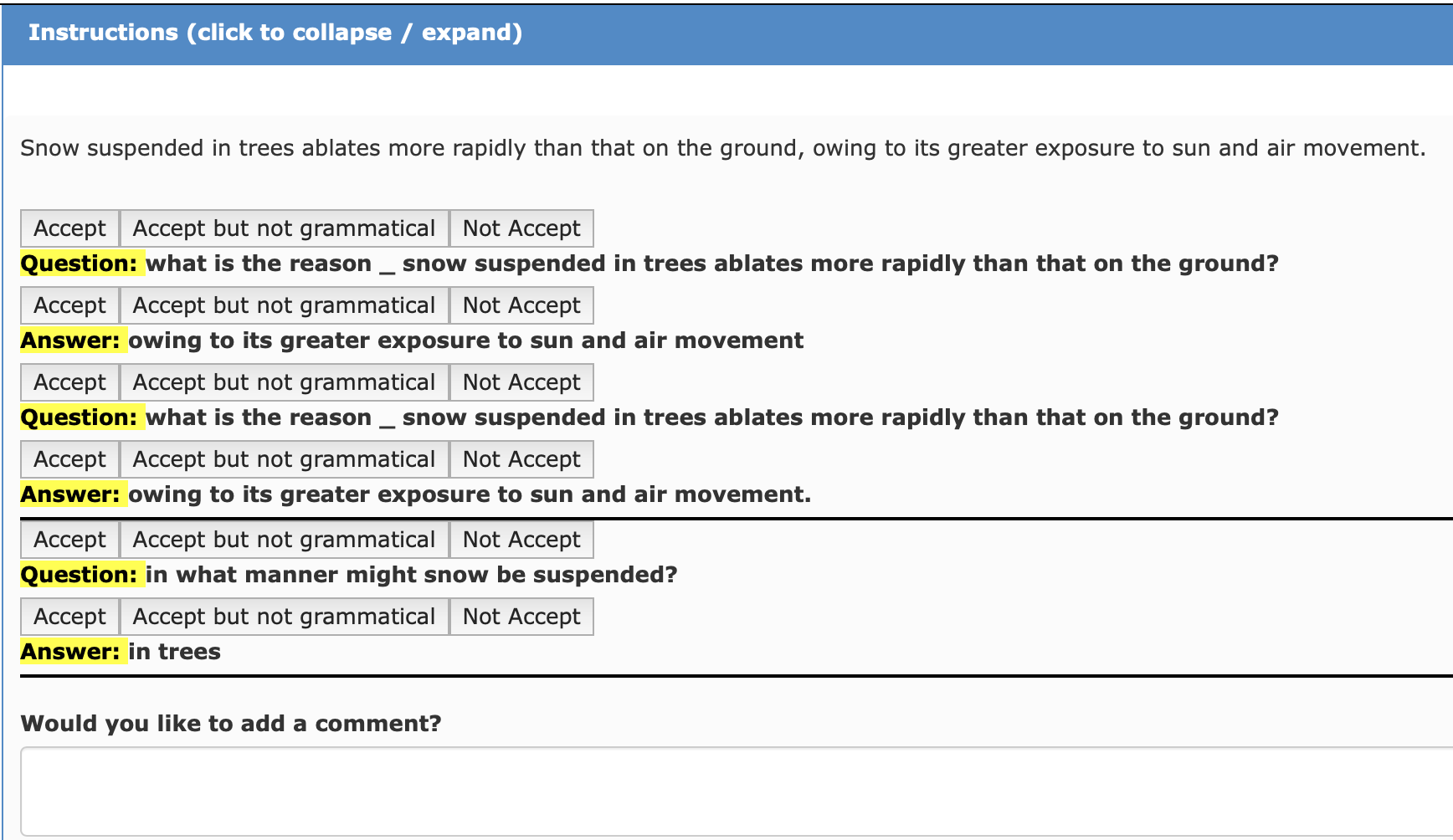[2010.02815] QADiscourse - Discourse Relations as QA Pairs: Representation, Crowdsourcing and ...