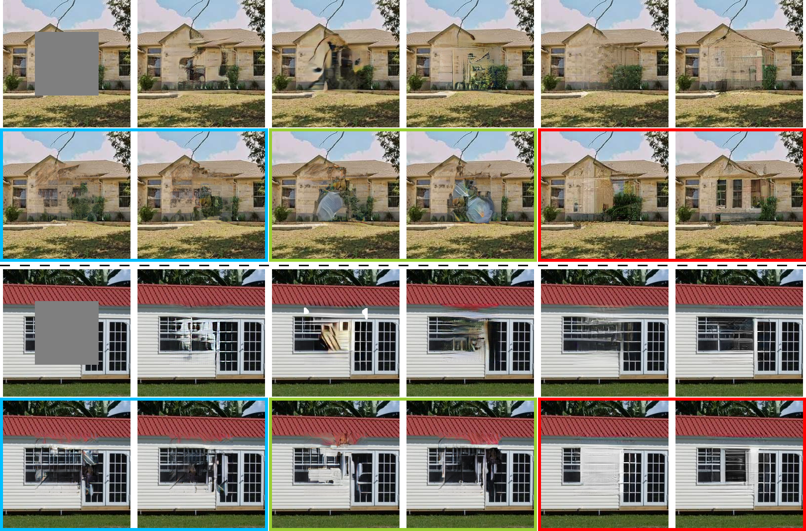 [2103.10022] Generating Diverse Structure for Image Inpainting With Hierarchical VQ-VAE