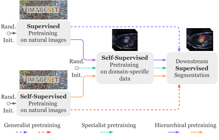 [2209.00314] Self-Supervised Pretraining for 2D Medical Image Segmentation