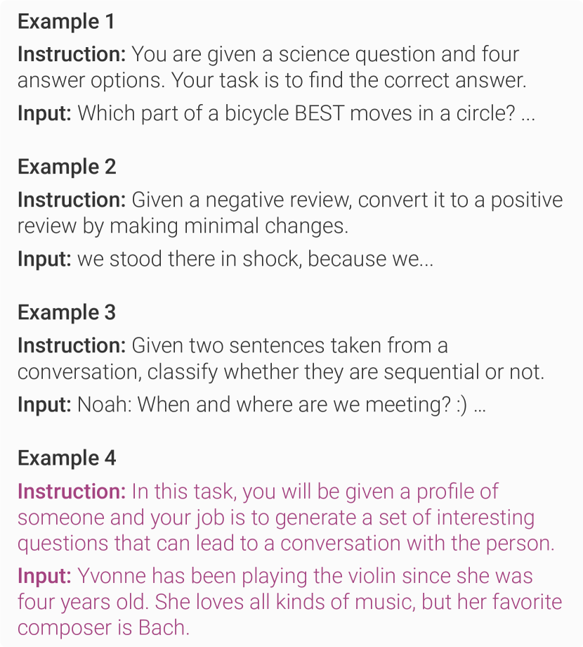 [2212.09689] Unnatural Instructions: Tuning Language Models with (Almost) No Human Labor