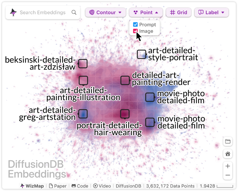 [2306.09328] WizMap: Scalable Interactive Visualization for Exploring Large Machine Learning ...