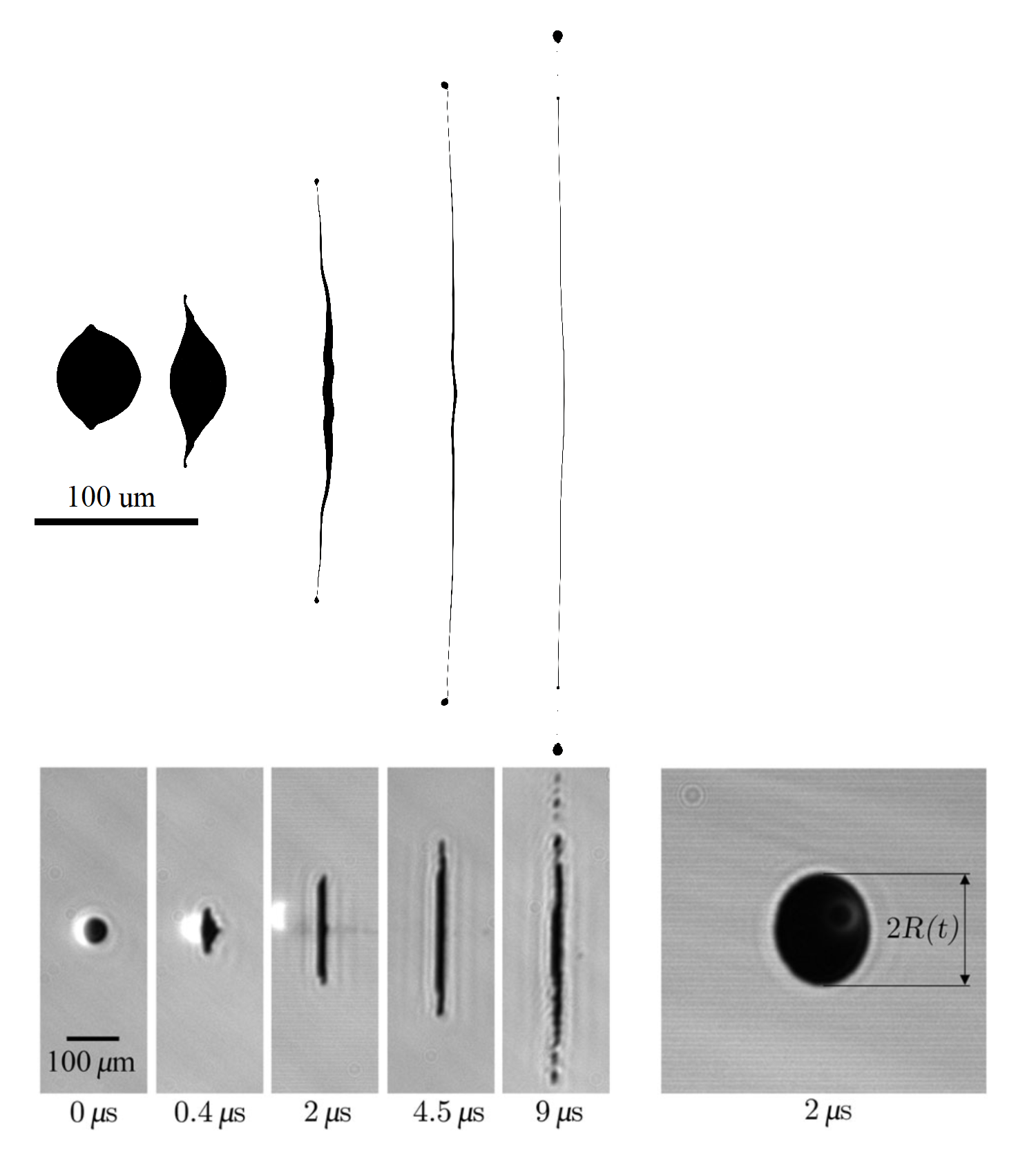 [2311.01384] Modeling of liquid metal droplet deformation by laser impact