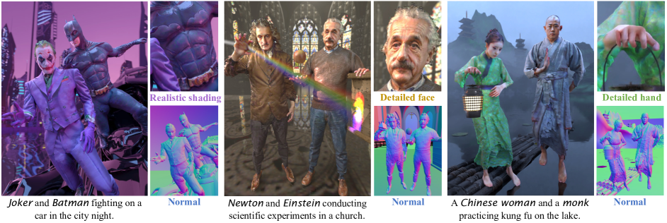 [2312.08889] SEEAvatar: Photorealistic Text-to-3D Avatar Generation with Constrained Geometry ...