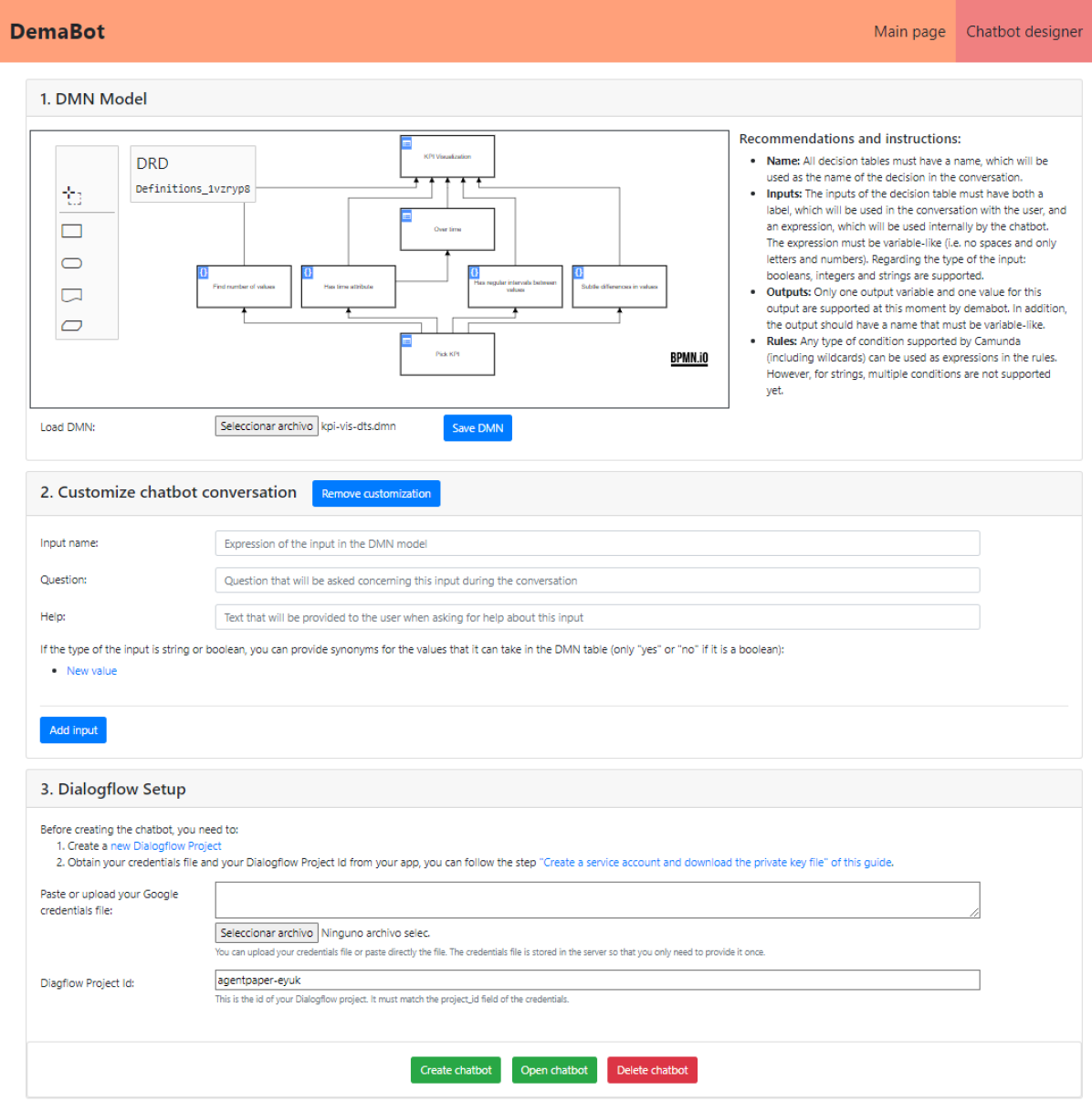 [2405.09645] Automatically generating decision-support chatbots based on DMN models1footnote ...