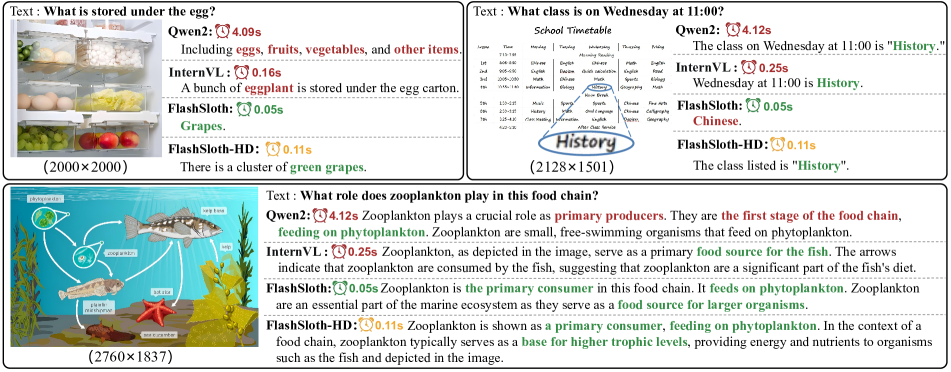 [2412.04317] FlashSloth : Lightning Multimodal Large Language Models via Embedded Visual Compression